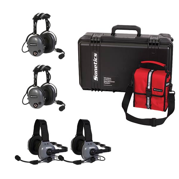 Sonetics Wireless Portable Communication System | Talking Headsets
