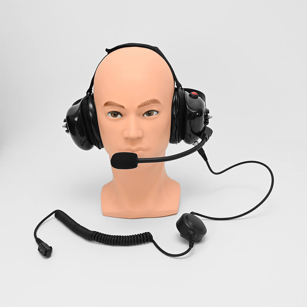 SWATCOM Heavy Duty Neckband Quick Disconnect Headset