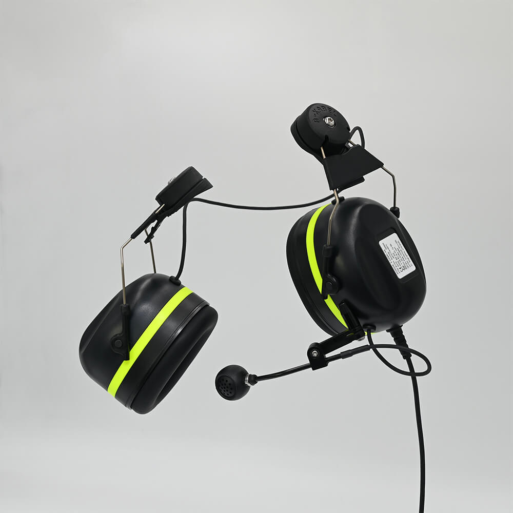 A-KABEL ATEX Helmet Mount Headset | Talking Headsets