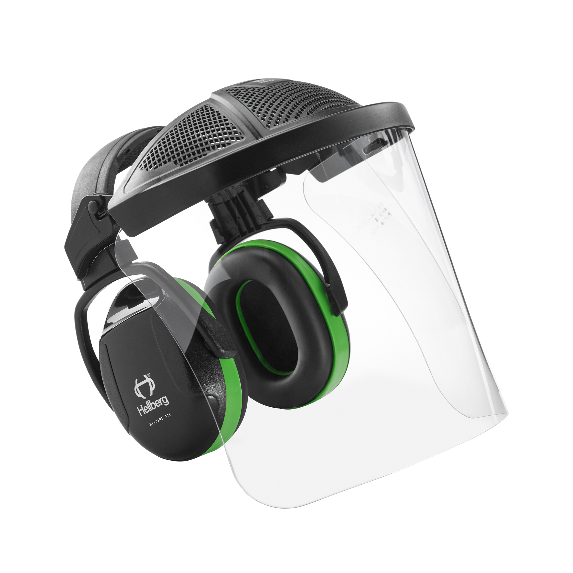 Hellberg Secure 1 Strimmer Face Shield & Ear Defenders