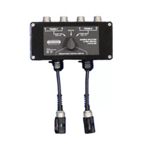 Savox Cable Splitter - Double w/ Mic Control Switch - Add 2 extra ...